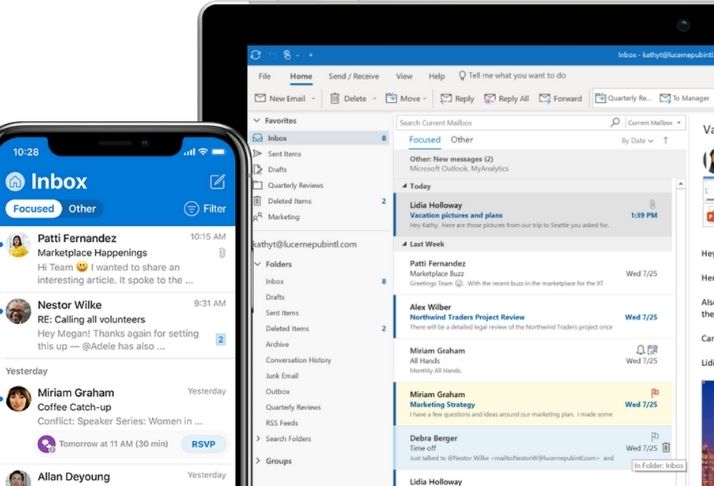 Microsoft One Outlook vai unificar Web e aplicativos Windows 10 no ...